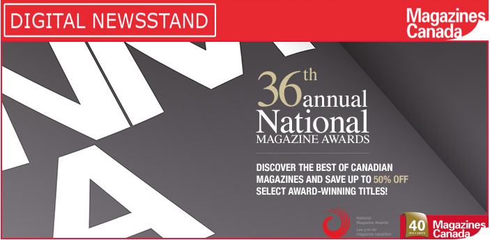 Get up to 50% off subscriptions to National Magazine Award-winning ...