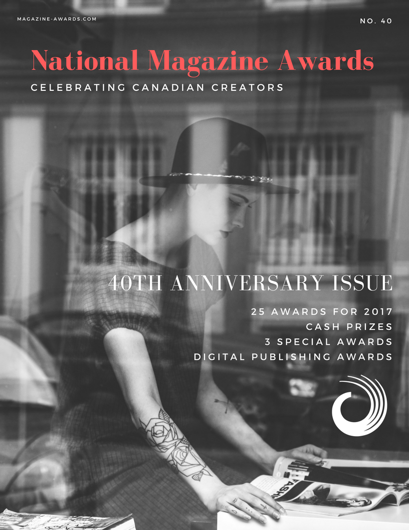 Call for Entries: 40th Anniversary National Magazine Awards – National ...