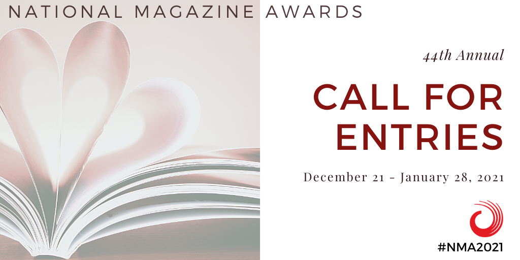 Call for Entries: 44th Annual National Magazine Awards – National ...