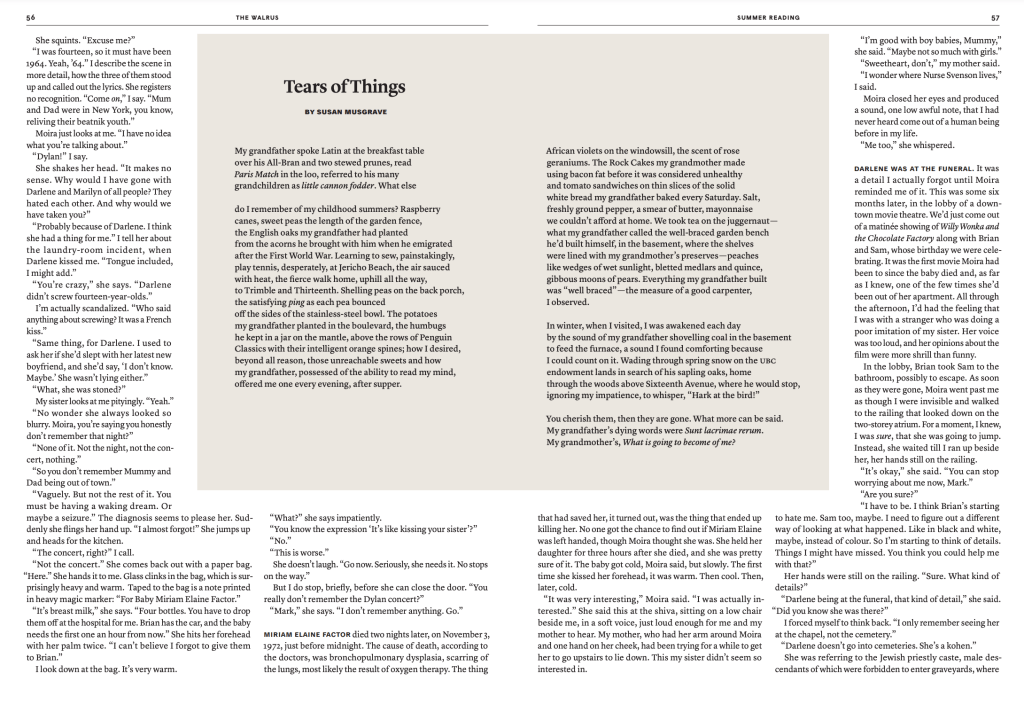 And the Winners Are… – National Magazine Awards